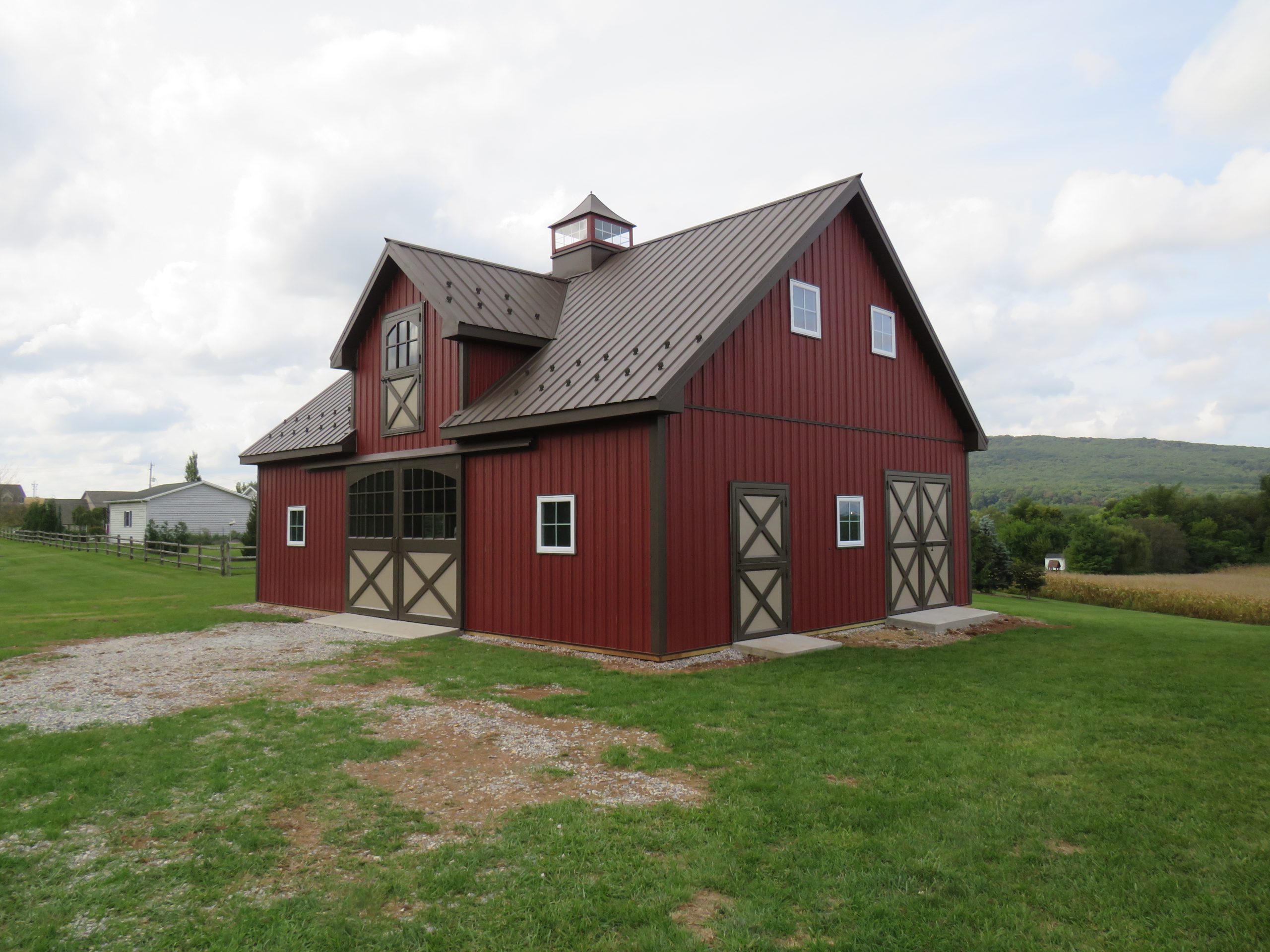 What are the Different Types of Horse Barns? | JM Riehl Builders